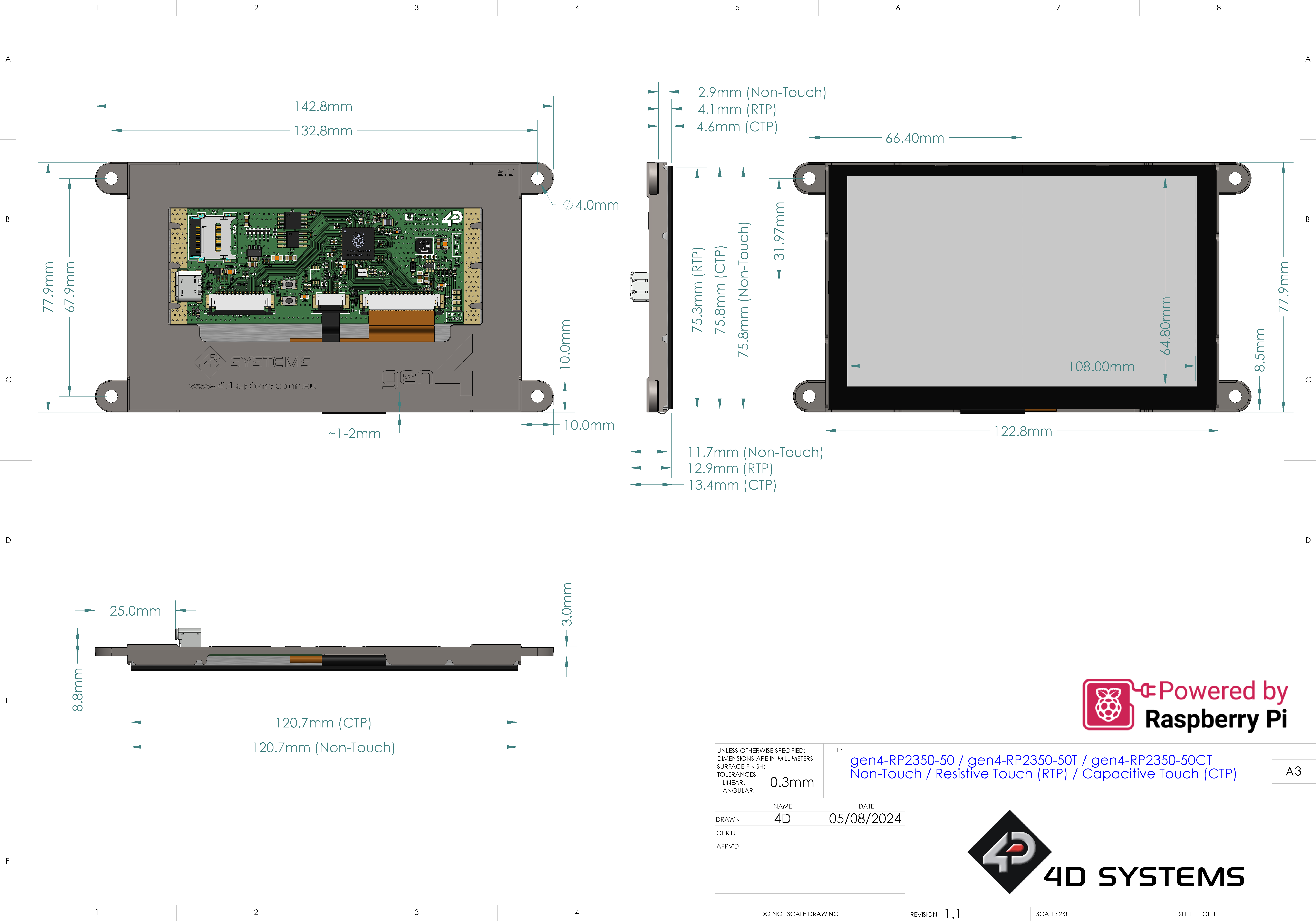 gen4-RP2350-RGB Series - 4D Systems Resource Centre